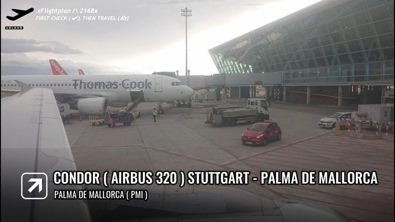 Avion Express ( Airbus 320-200 ) op. by Condor 🛬 Landing › Palma de ...