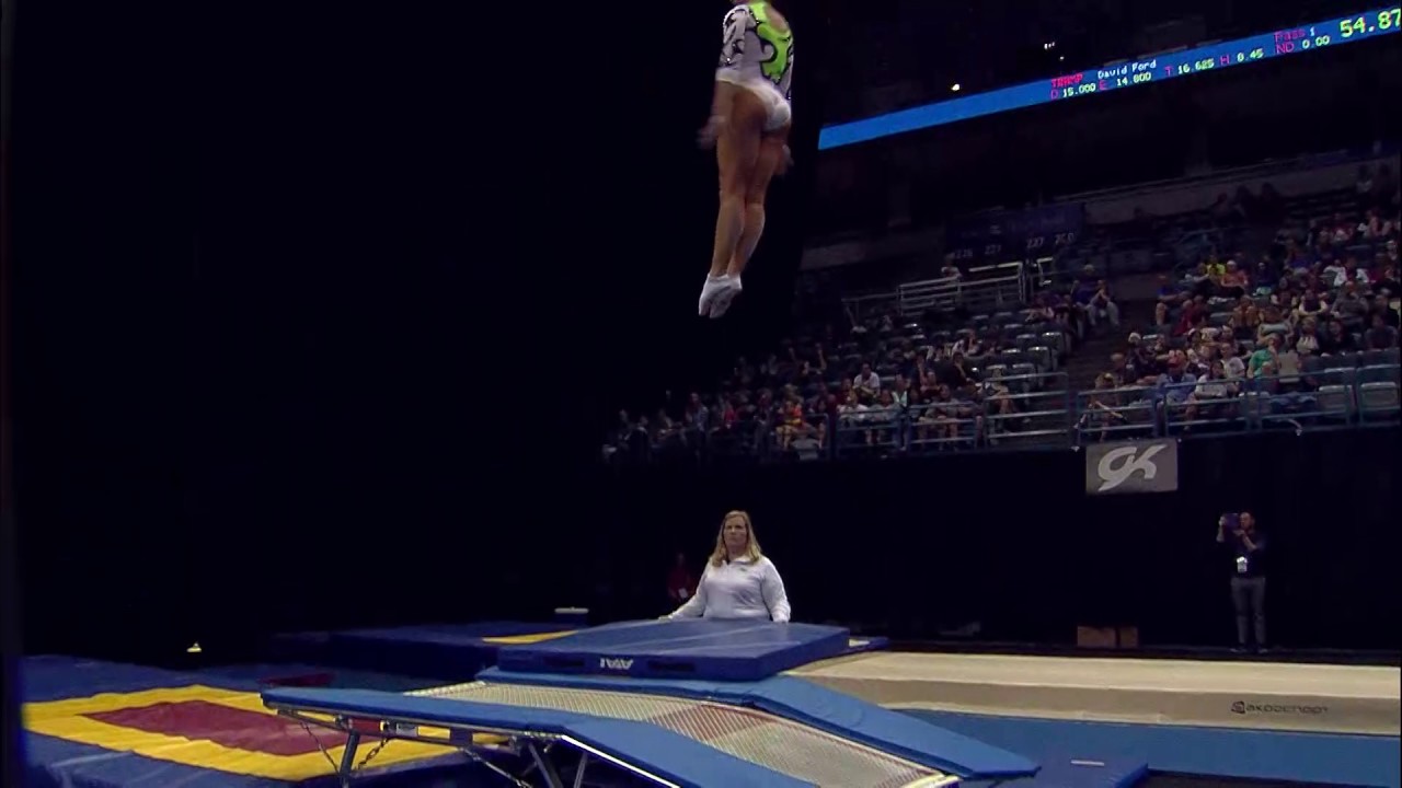 Tristan Van Natta - Double Mini Final Pass 1 - 2017 USA Gymnastics ...