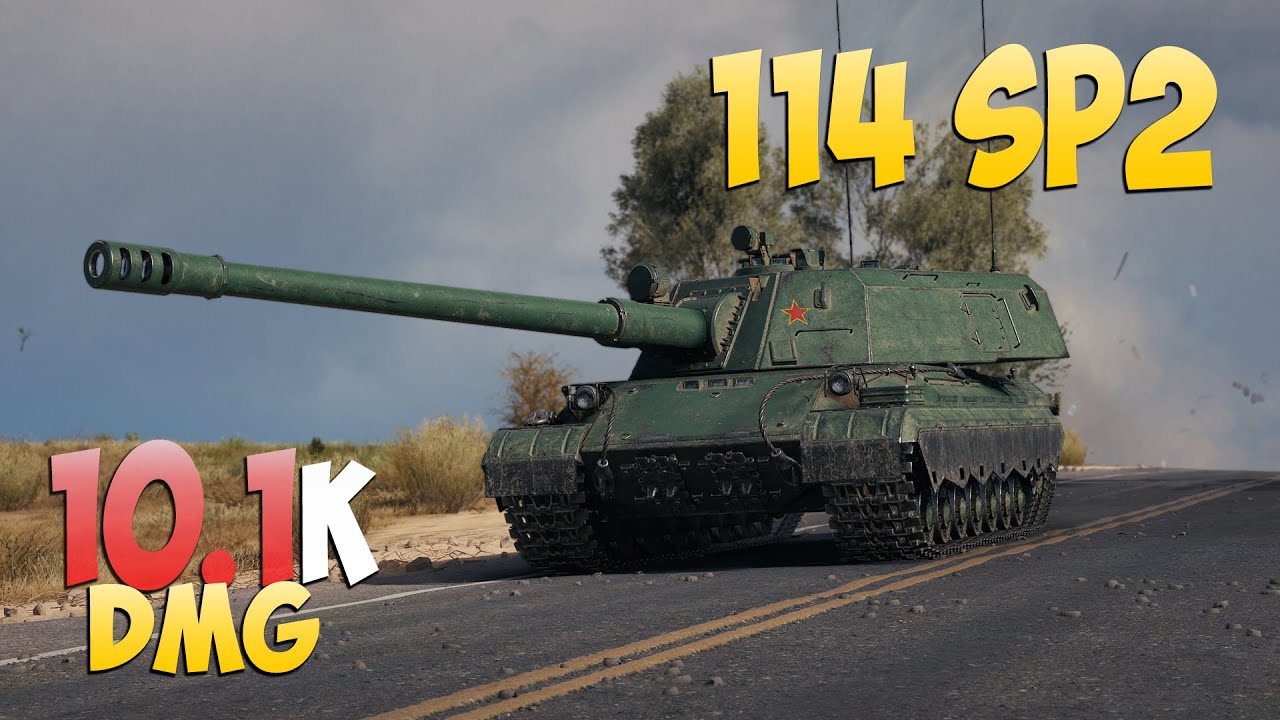 114 SP2 - 5 Kills 10.1K DMG - Modern! - World Of Tanks - YouTube