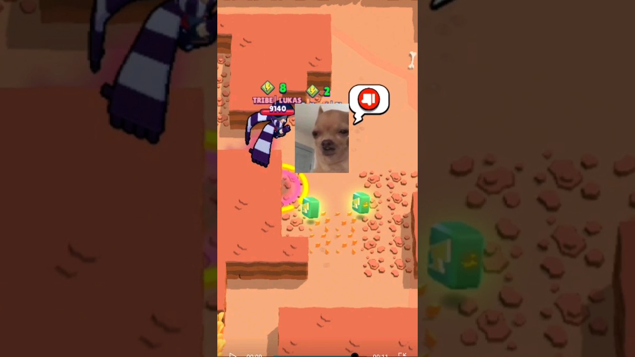 Brawl stars edgar vs dynamike - YouTube