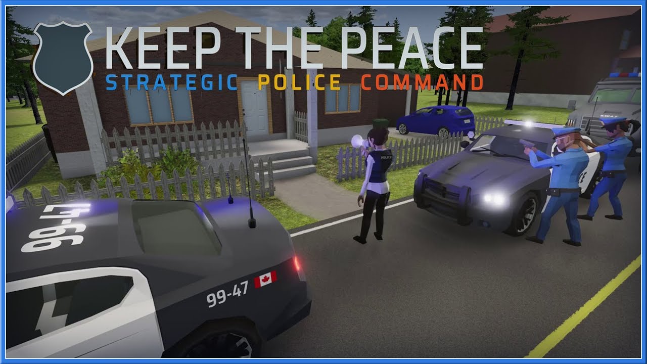 KEEP THE PEACE - New Gameplay Trailer A Police Simulation Management ...