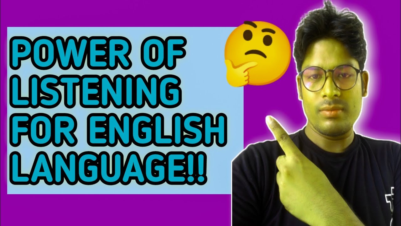 POWER OF LISTENING FOR ENGLISH LANGUAGE!!🤔//HOW CAN IMPROVE LISTENING ...