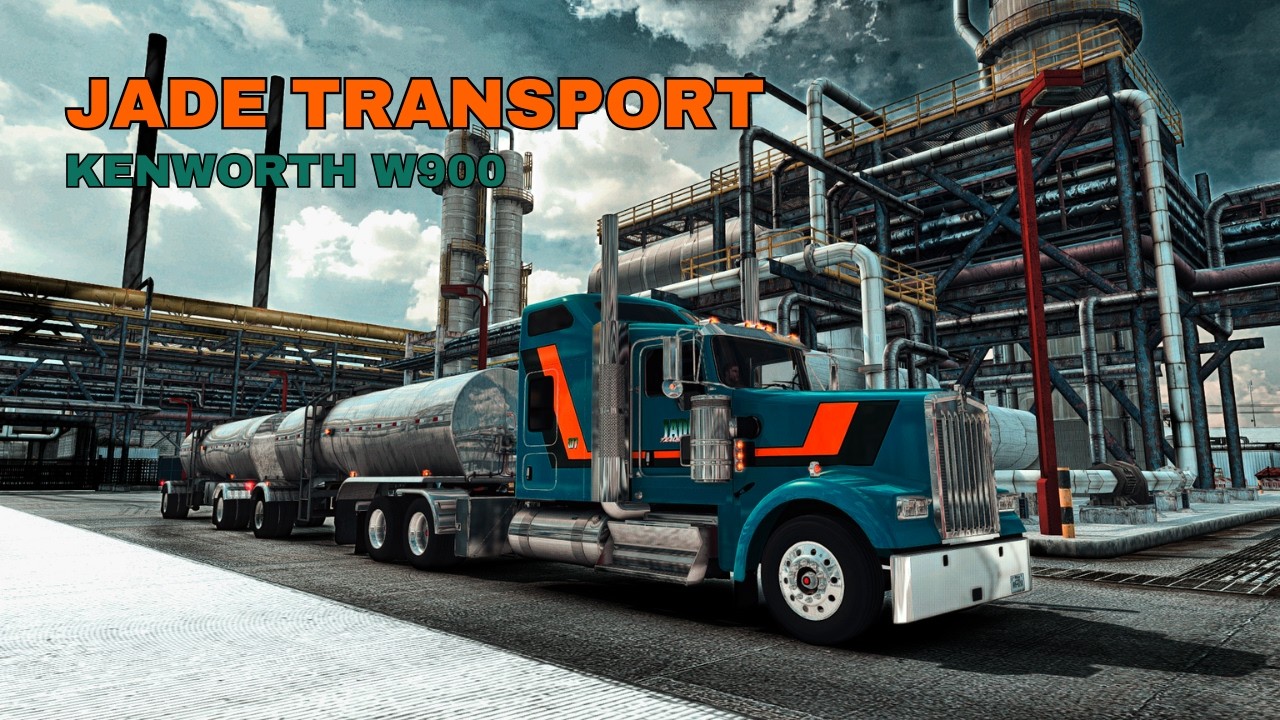 Snow In Arizona! - CAT Power - JADE Transport W900 - American Truck ...