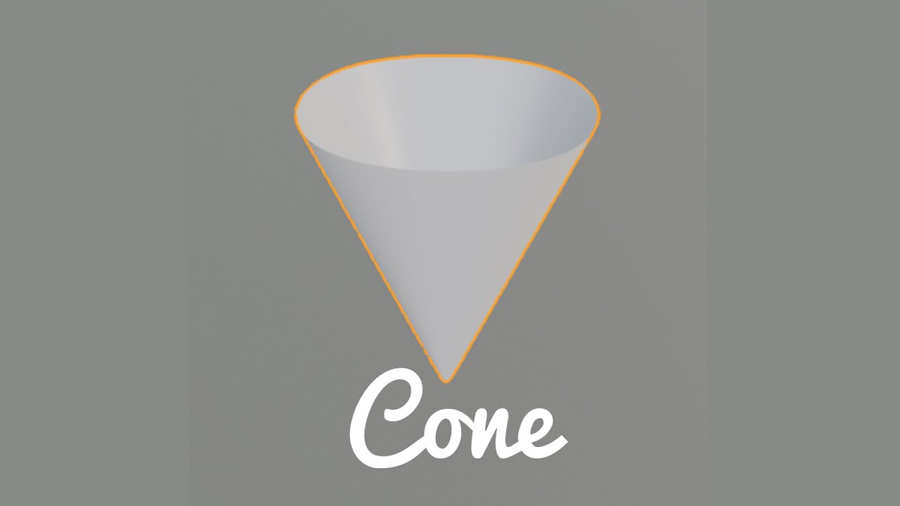 blender cone tutorial - YouTube
