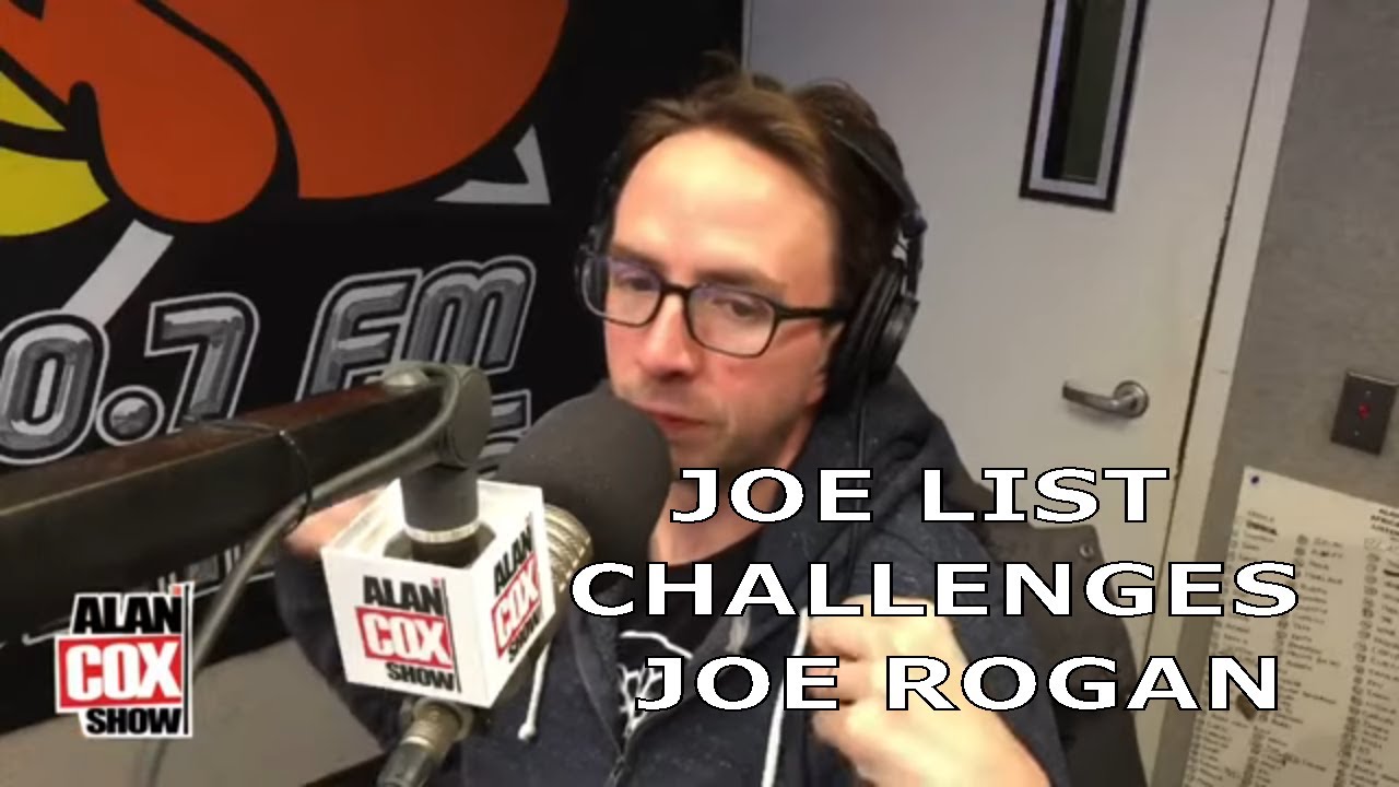Joe List Challenges Joe Rogan - YouTube