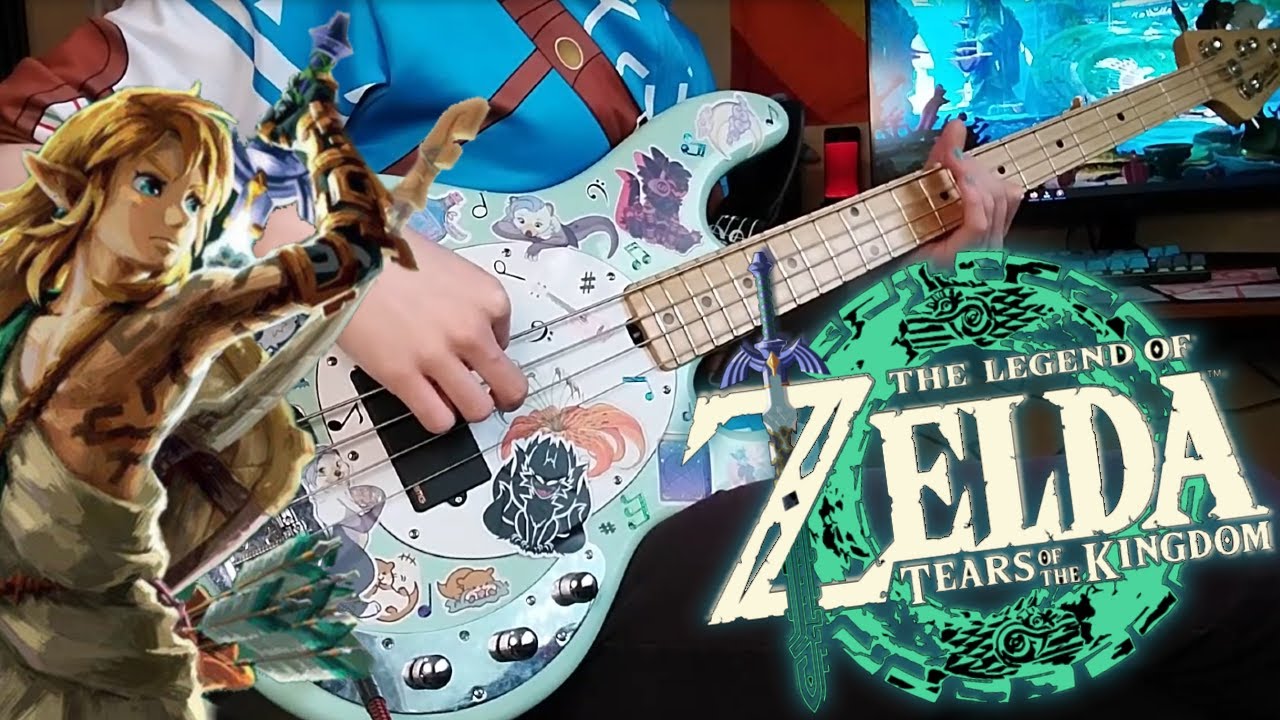 The Legend of Zelda: Tears of The Kingdom - Main Theme // Bass Cover # ...