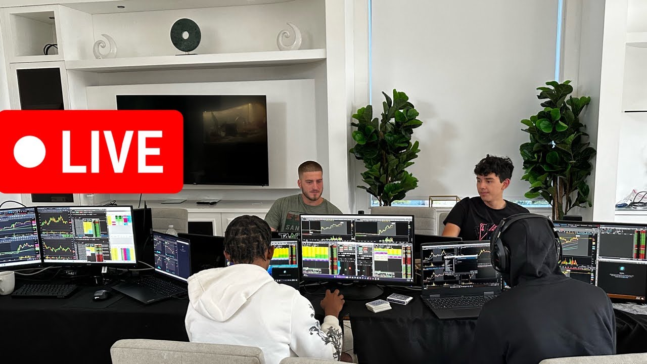 Day Trading Team House Day 2 - YouTube