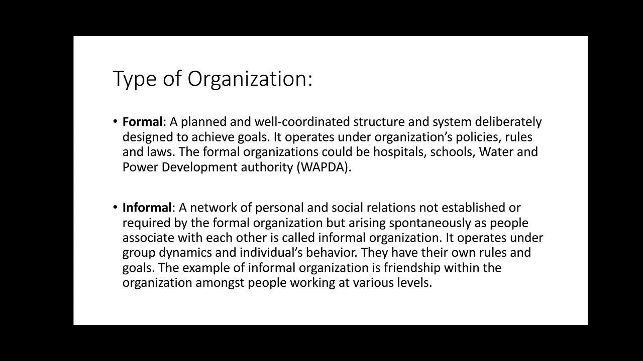 Lecture 15 - Organization and Organizational Structures - Public ...