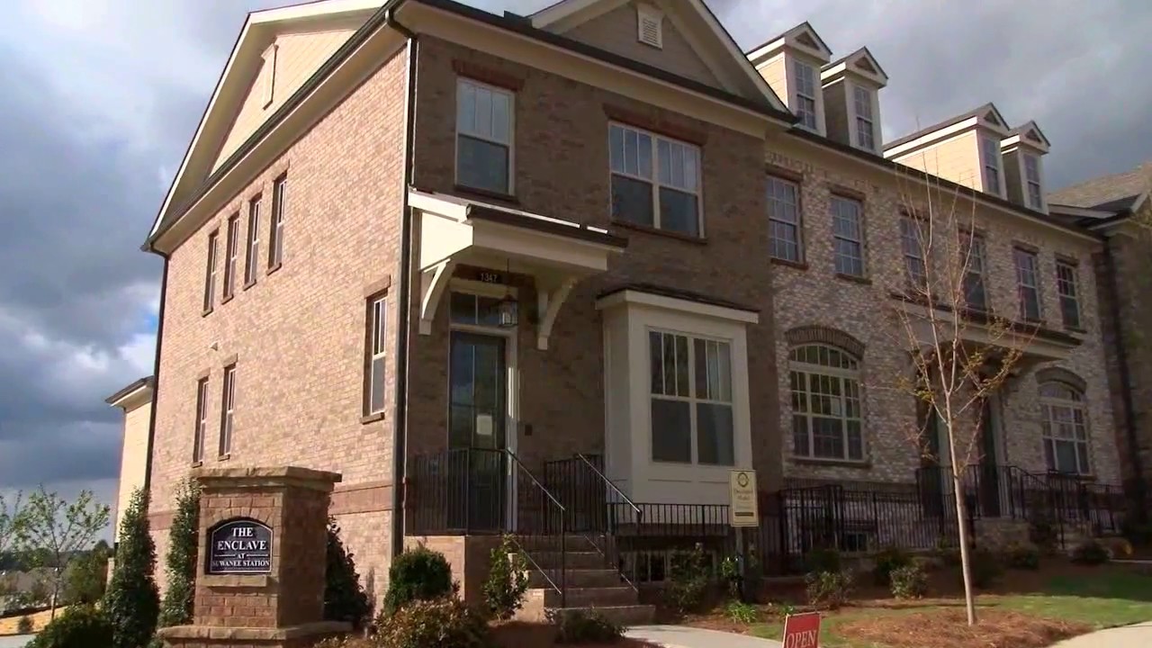 New Model Home Open Daily at The Enclave at Suwanee Station - YouTube