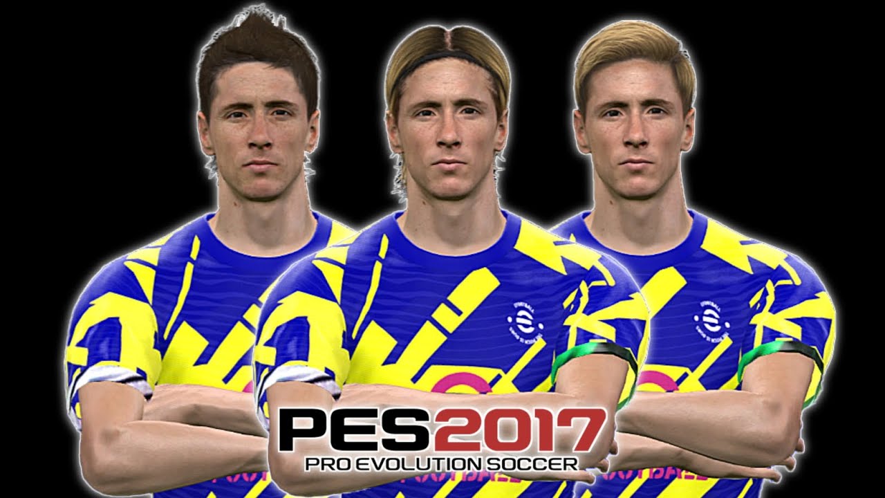 PES 2017 | NEW FERNANDO TORRES 2006/2015 FACE COLLECTION, CONVERTED ...