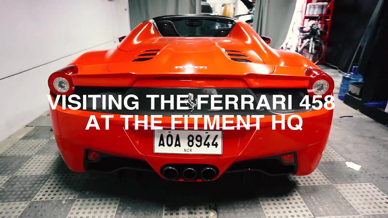 Visiting the Ferrari 458 at the Fitment Engineering HQ (ANGIE KING ...