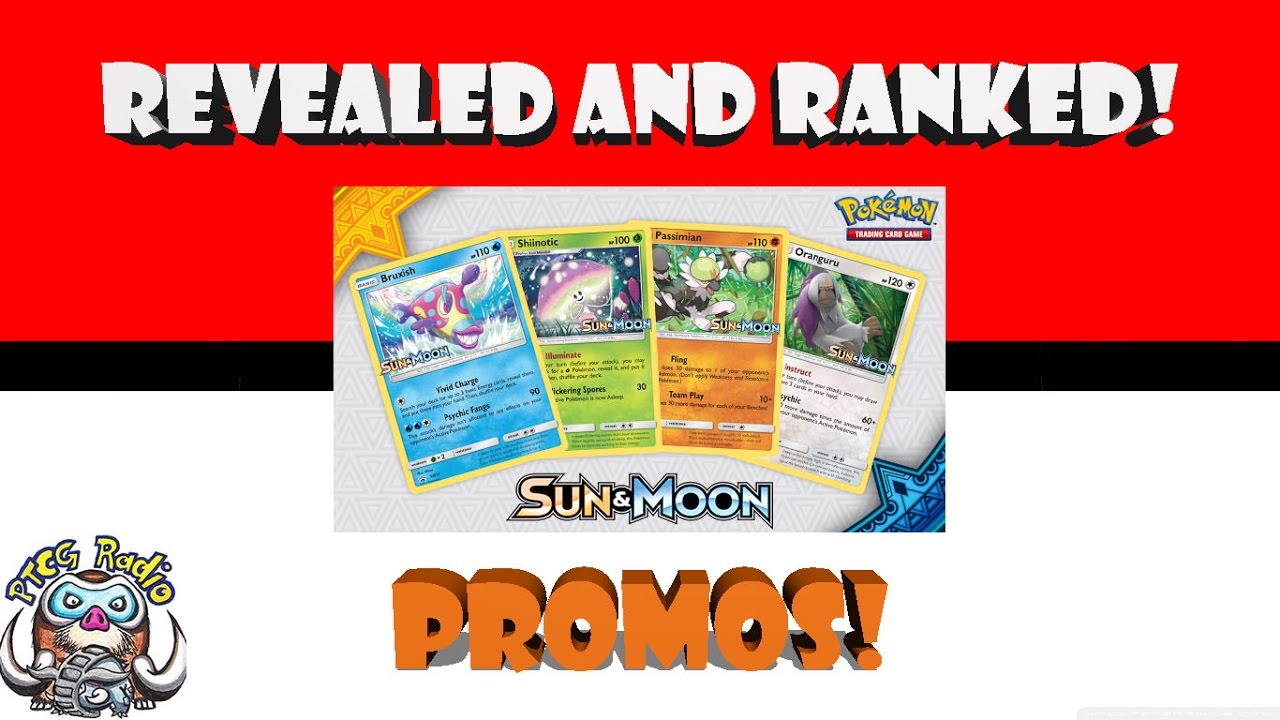 Pokémon Sun and Moon TCG - PR Promos Revealed and Ranked! (Pre-Release ...