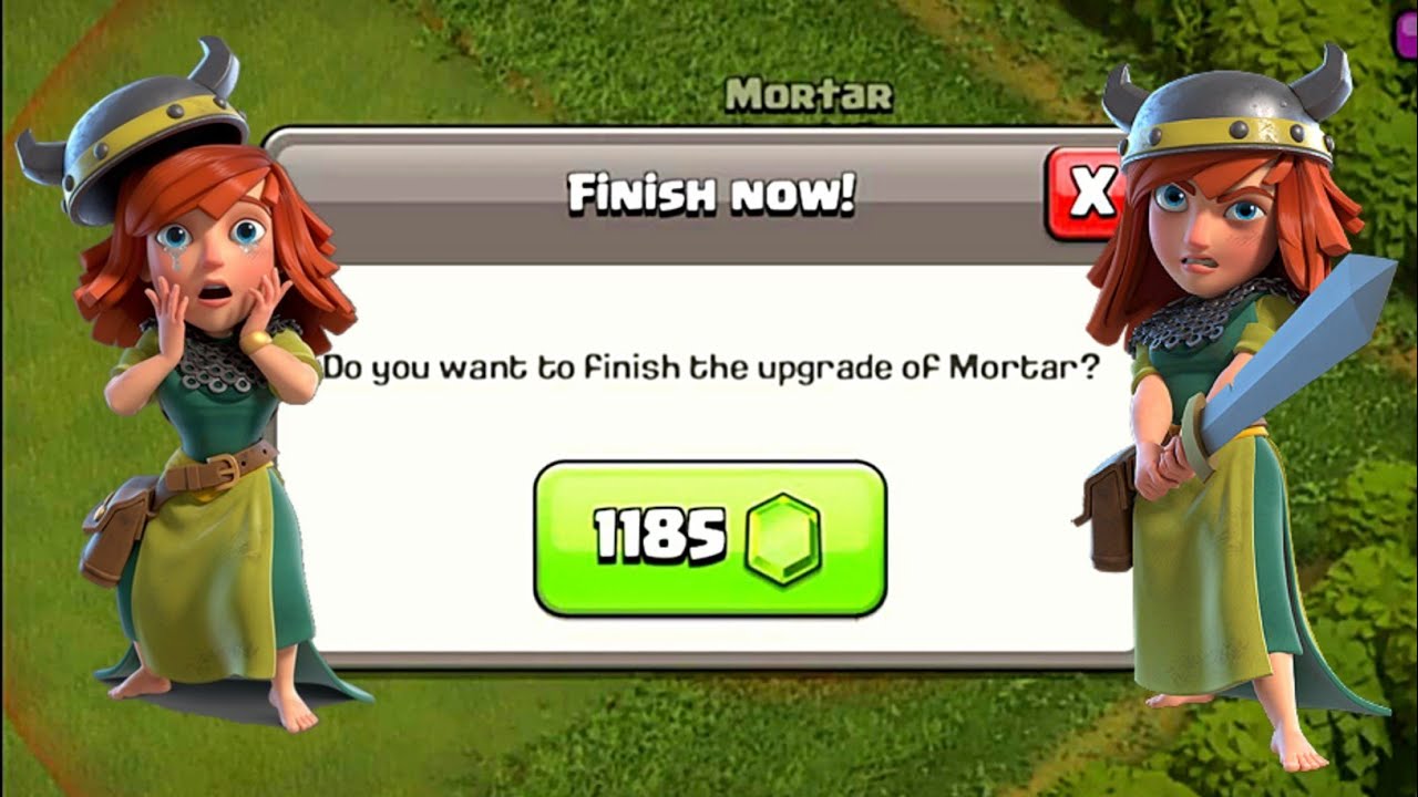 Max Mortar Coc // Finish Now // Level Up (clash of clans) - YouTube