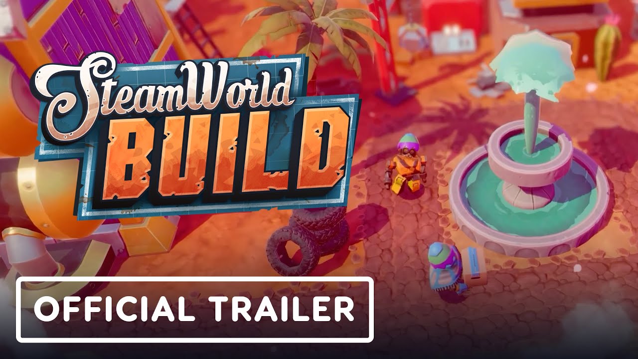 SteamWorld Build - Official Mechanical Meadows Launch Trailer - YouTube