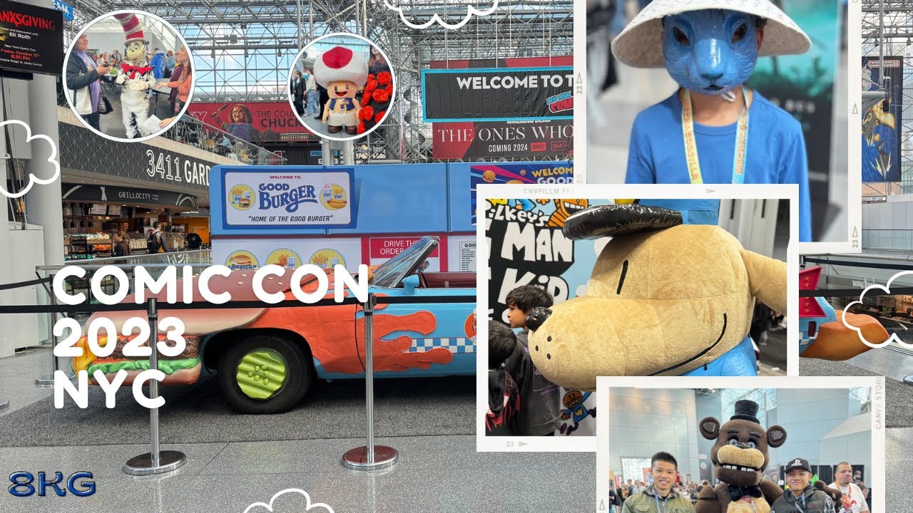 NYC Comic Con 2023 montage - YouTube