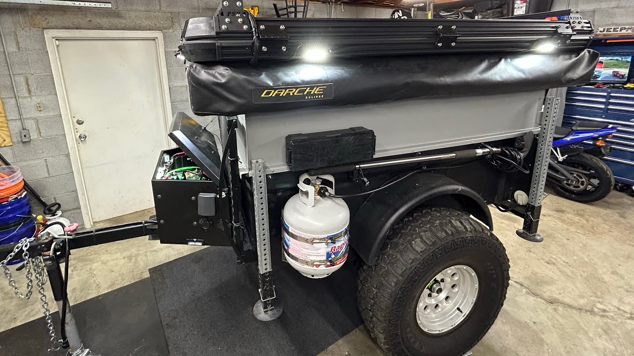 DIY Solar (In Harbor Freight Battery Box) - YouTube