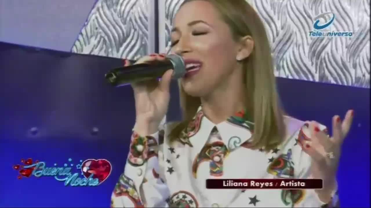 Impresionante presentación de la artista Liliana Reyes en Buena Noche ...