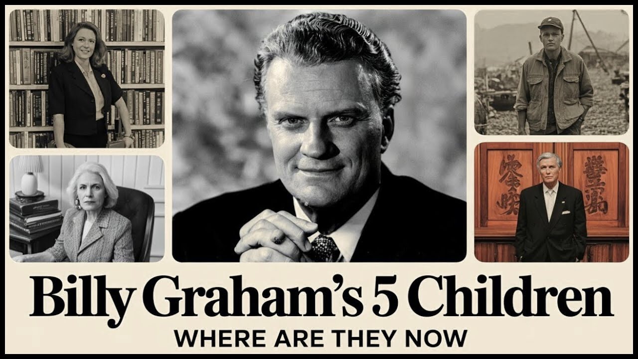 Whatever Happened to Billy Graham's 5 Children - Untold Story - YouTube
