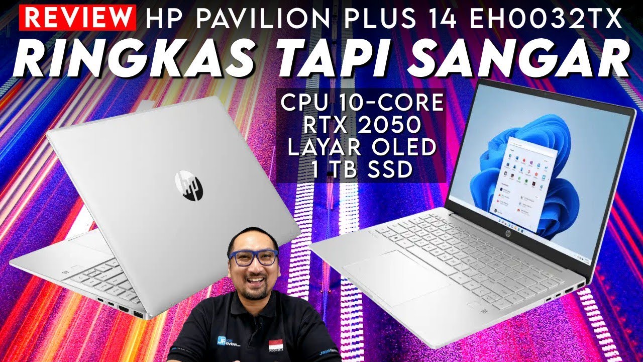 Laptop Mewah Terjangkau dgn RTX 2050: Review HP Pavilion Plus 14 ...