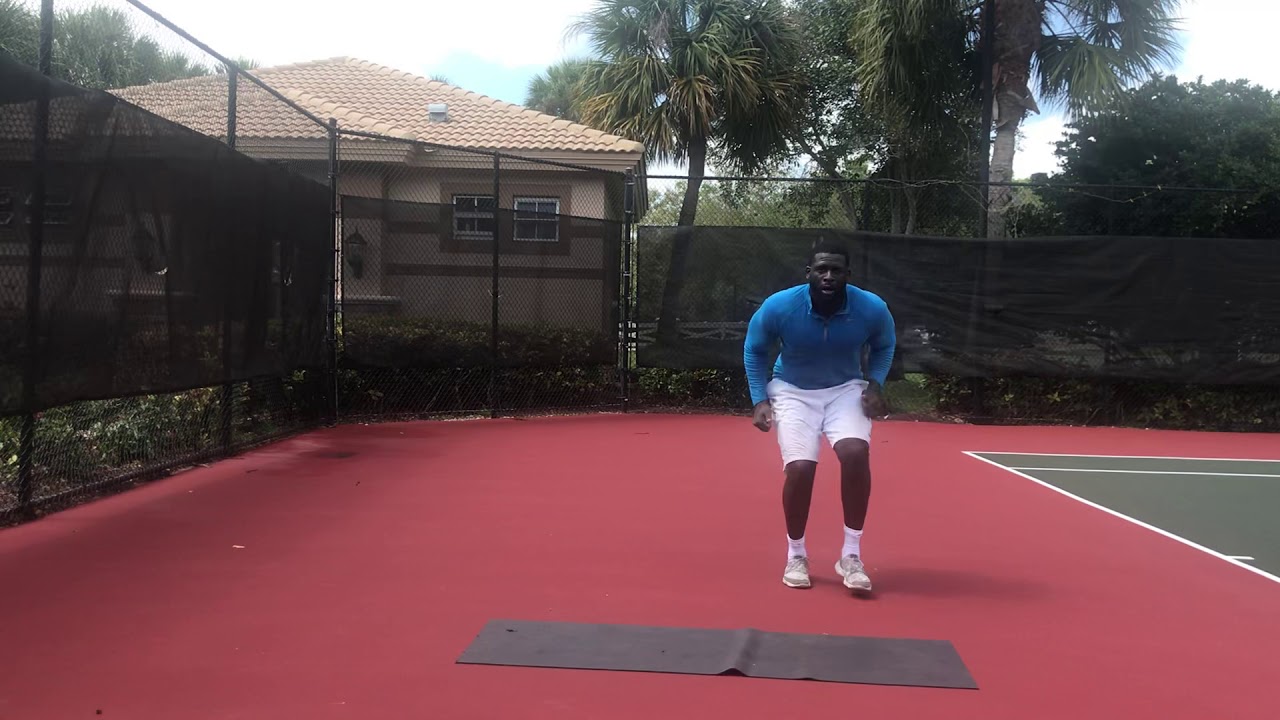 Back Pedal & Sprint - YouTube