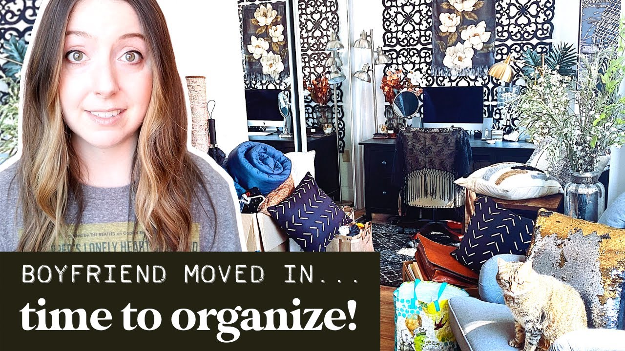 Studio Apartment Move-In Vlog {Pt 2/3}: Unpacking & Organizing a Small ...