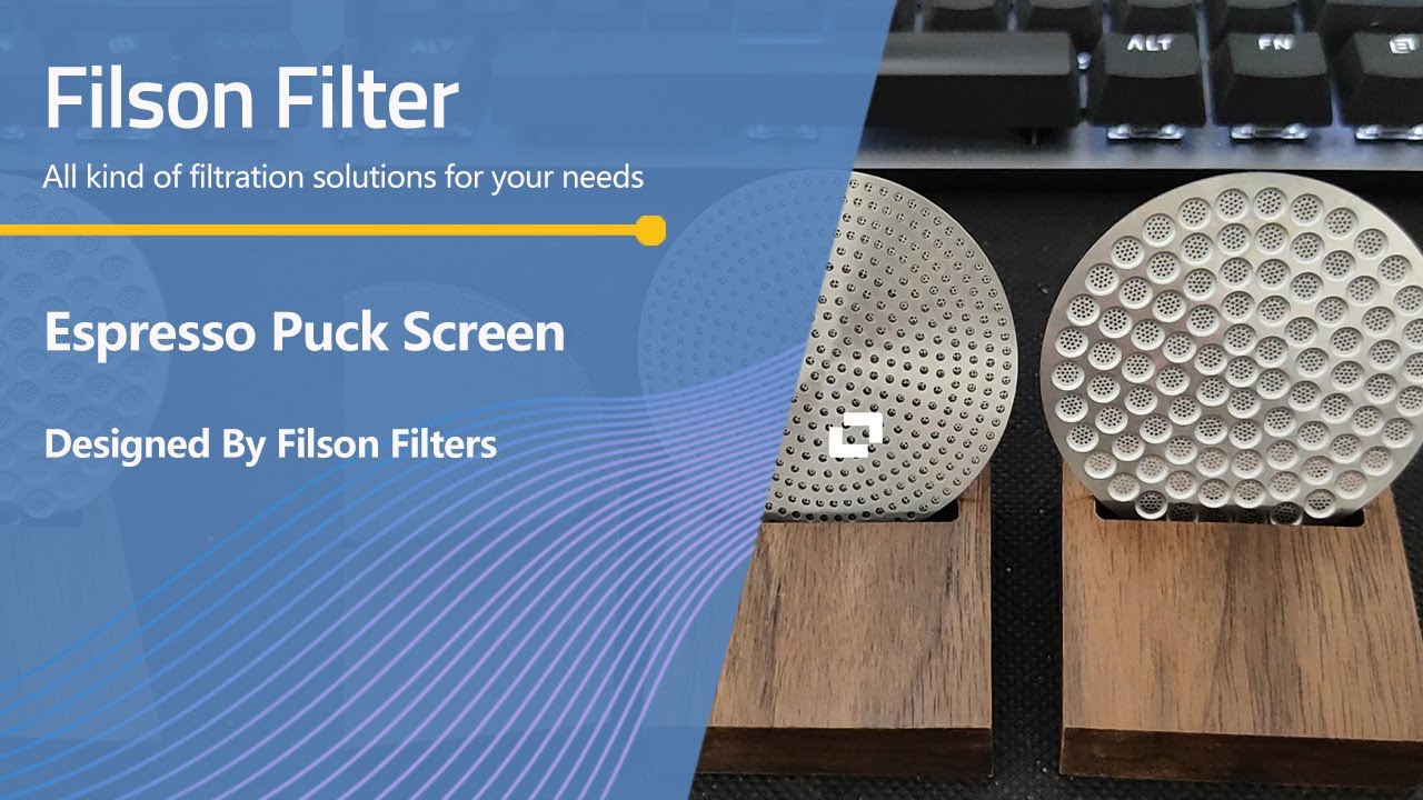 Single-layer&Double-layer&Sintered Wire Mesh Espresso Puck Screen with ...