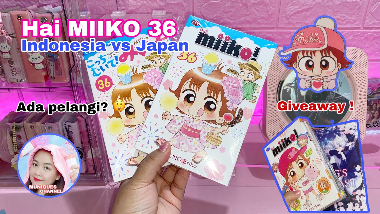 [Manga Review] Hai Miiko 36 dan Perbandingan Versi Jepang & Giveaway ...