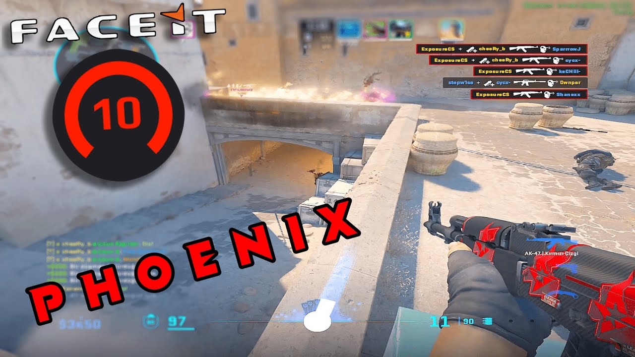 Phoenix - CS2, Faceit 3500 ELO, FACEIT HIGHLIGHT - YouTube