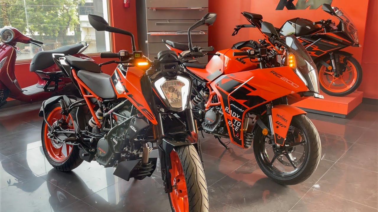 2022 KTM Duke 200 VS RC 200 BS6 Full Review - YouTube