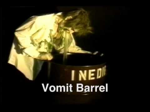 Animated Life Size Vomit Barrel Man Vomiting Prefessional Haunted House ...