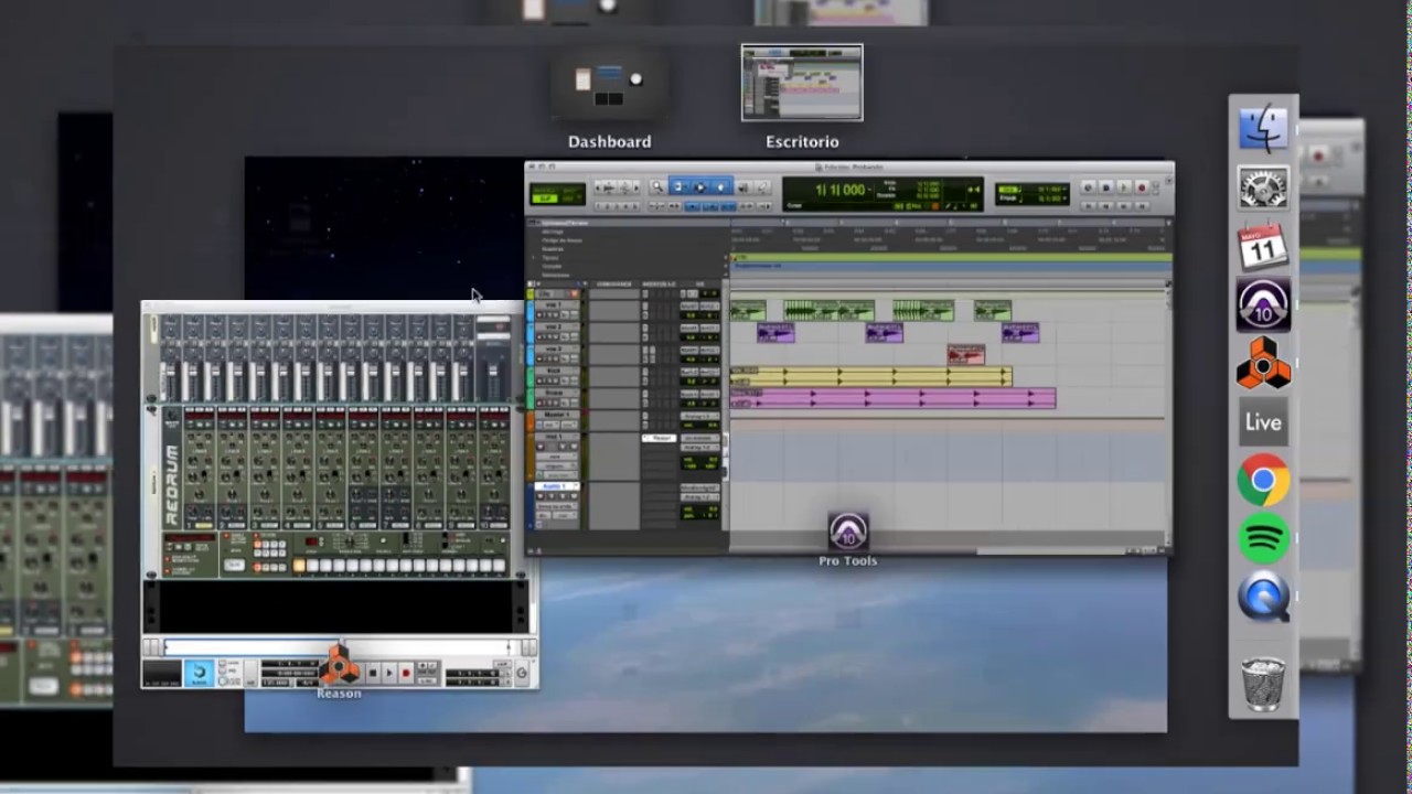 PRO TOOLS / IMPORTAR AUDIO DE REASON A PRO TOOLS - YouTube