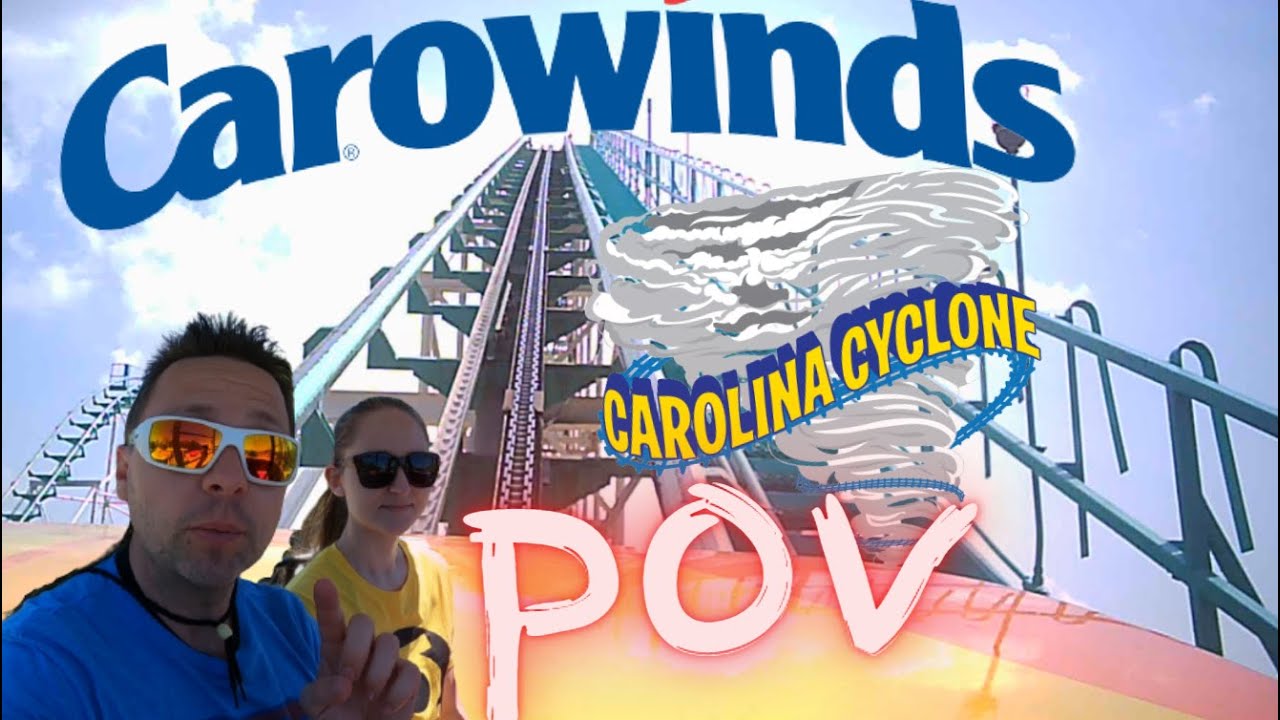 Carolina Cyclone Ride & Review Carowinds Amusement Park Cedar Fair On ...