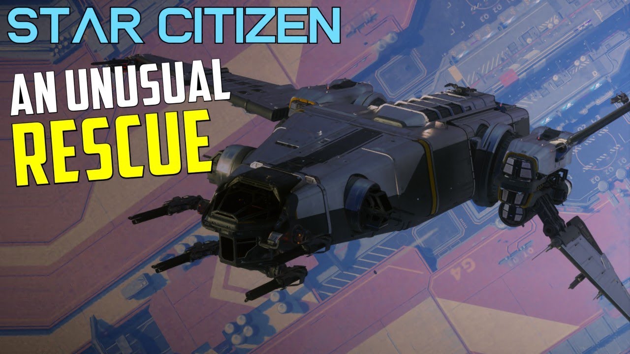An Unusual Rescue Beacon - Star Citizen 3.18.1 random encounter ...