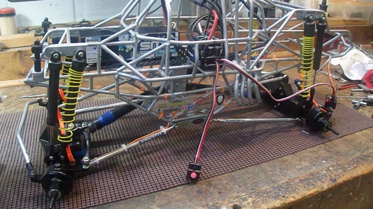 First test of new esc/motor - YouTube