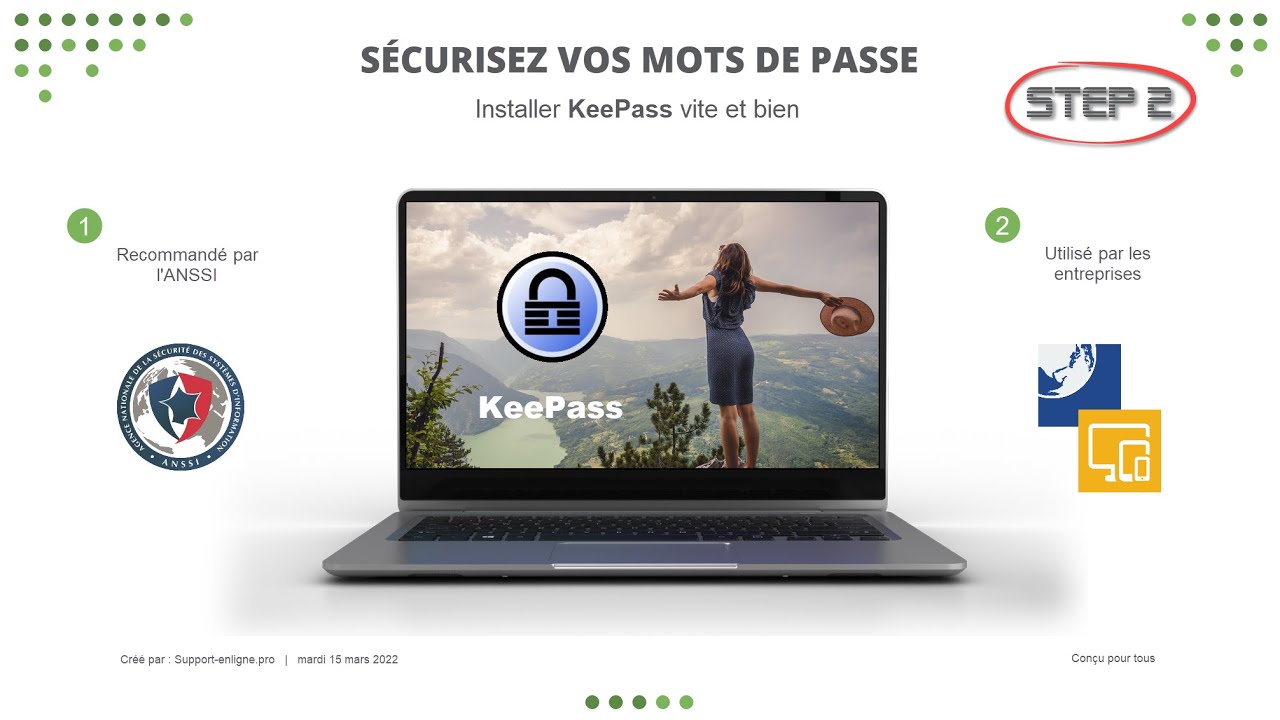 Installation de KeePass - STEP 2 - YouTube