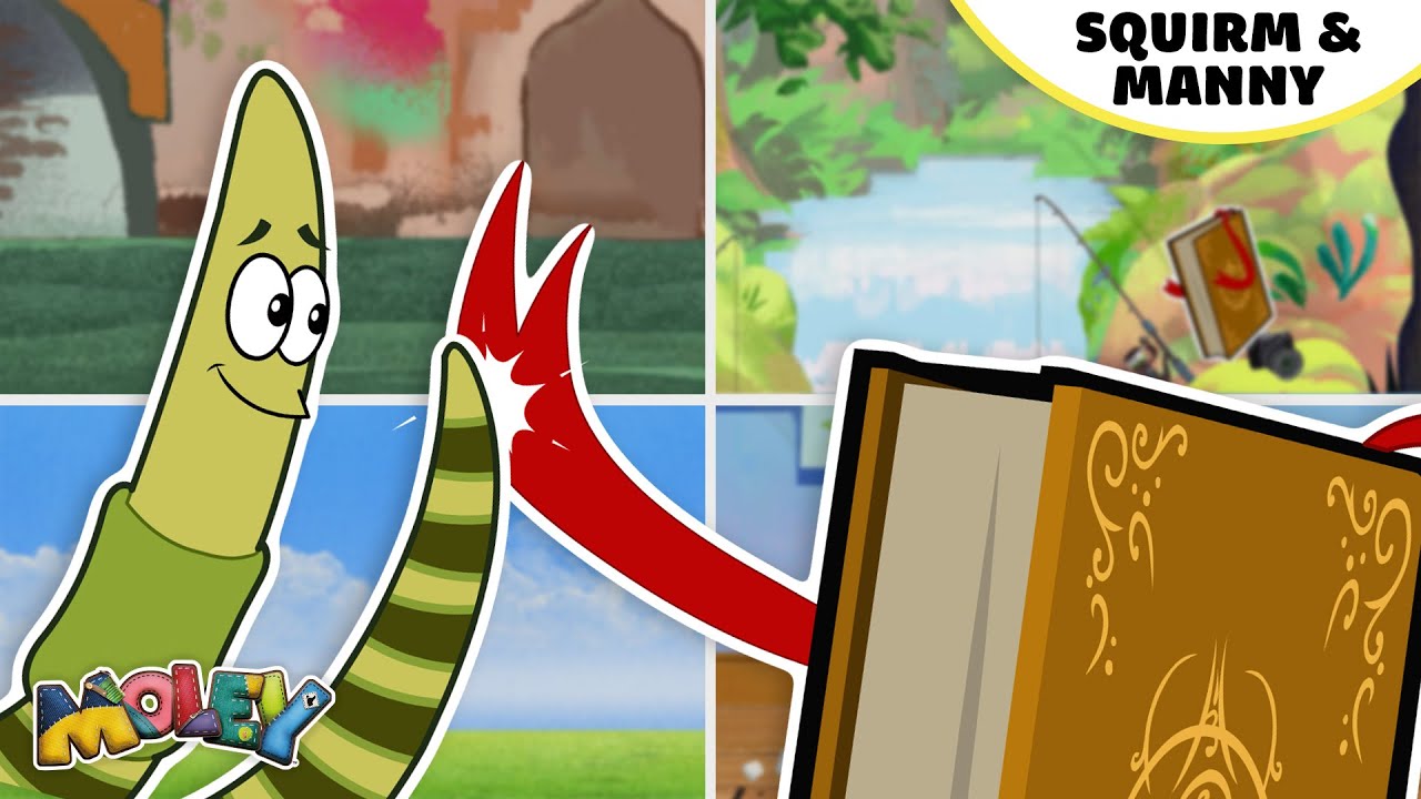 Squirm & Manny's fun magical adventures 🪄 | Moley - YouTube