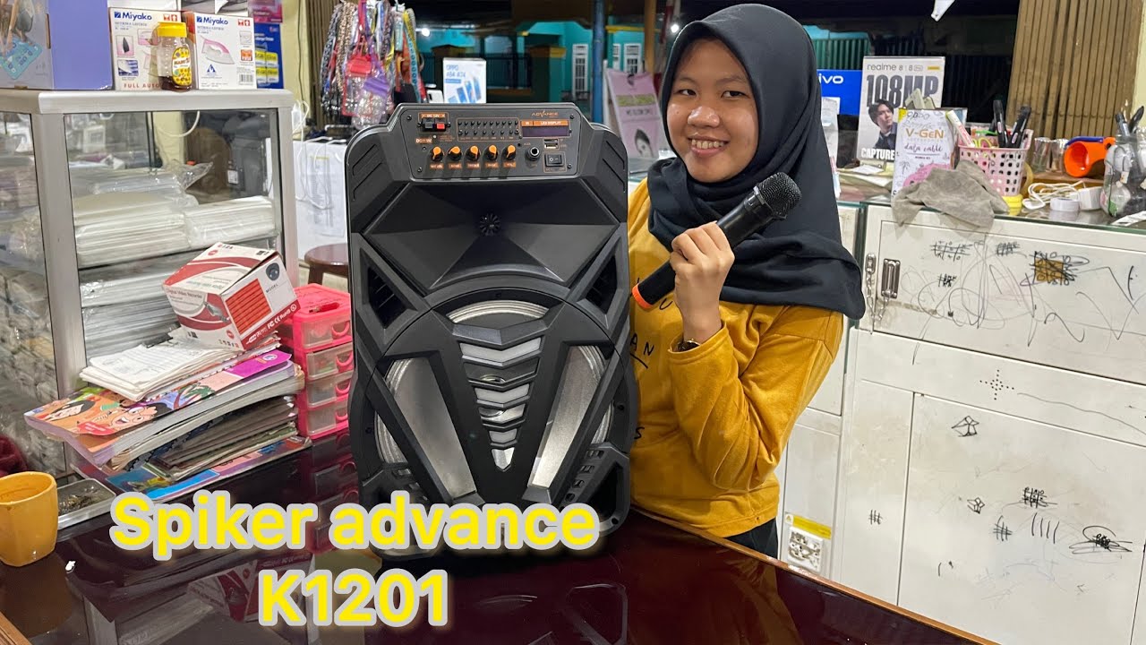 Review spiker advance 12 in suara gahar - YouTube