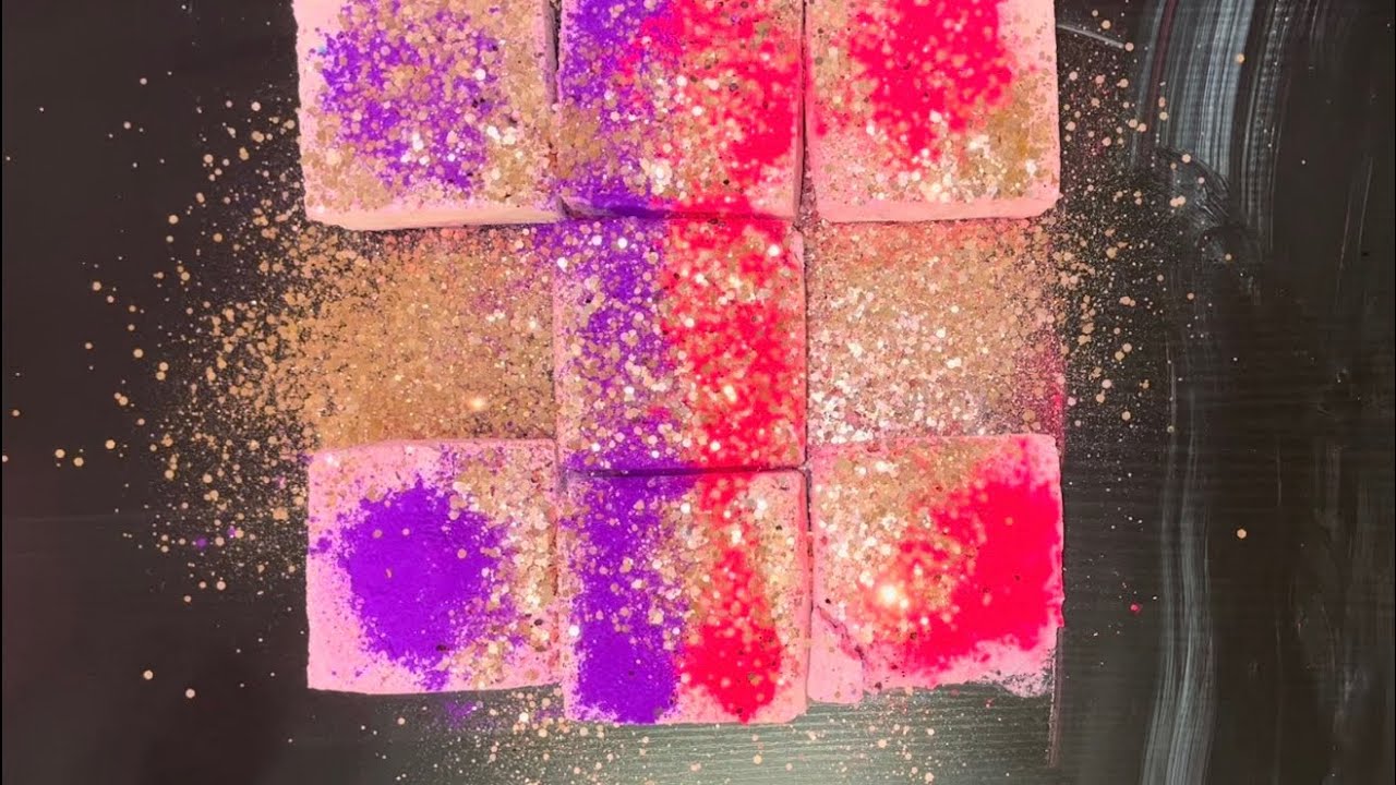 ASMR | Gritty Two Tone Reform Blocks 🩷💜 - YouTube