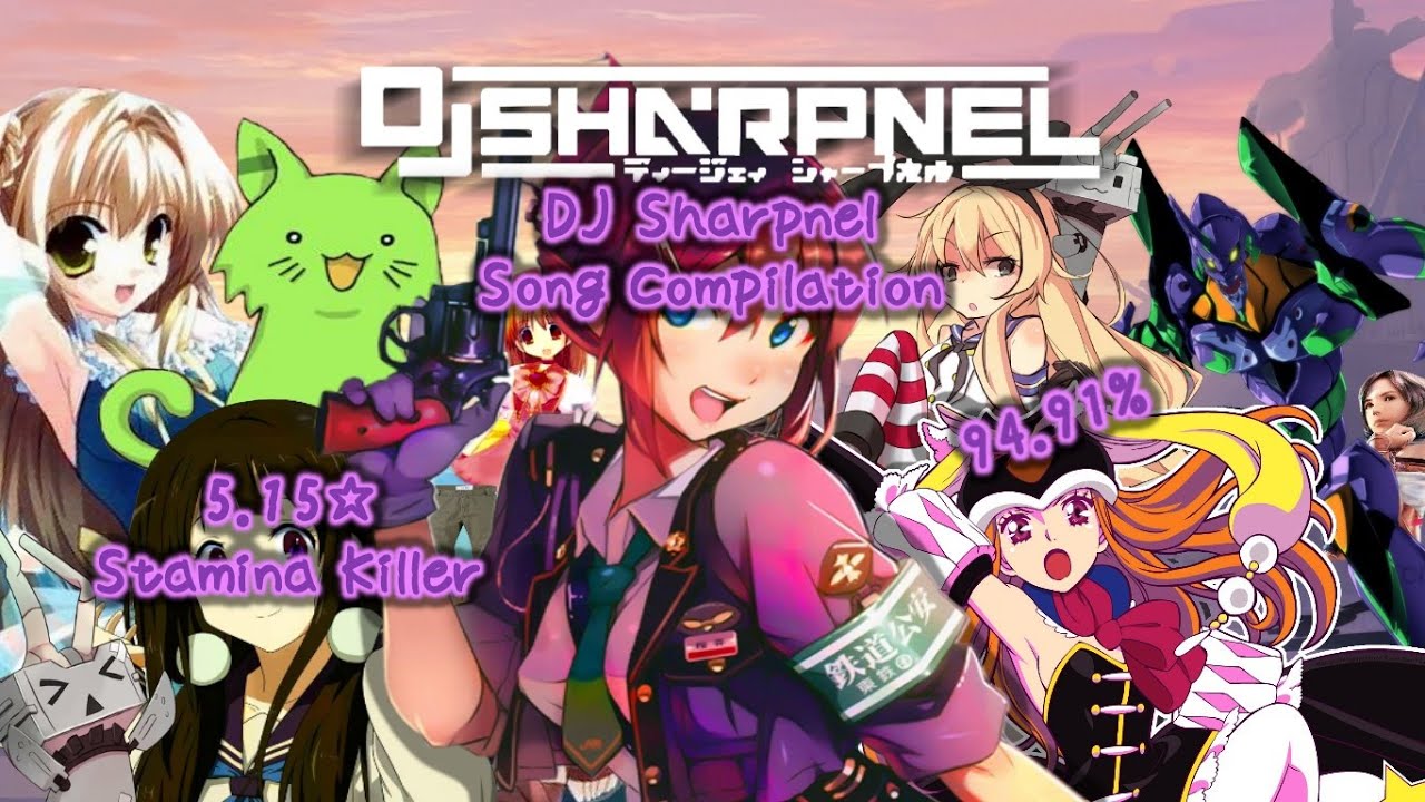 osu!mania | DJ Sharpnel Song Compilation 94.91% - YouTube