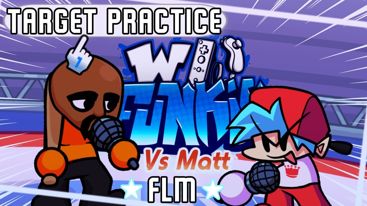 FNF FLM || Target Practice V2 But I Made A FLM For It || FNF: Wii ...