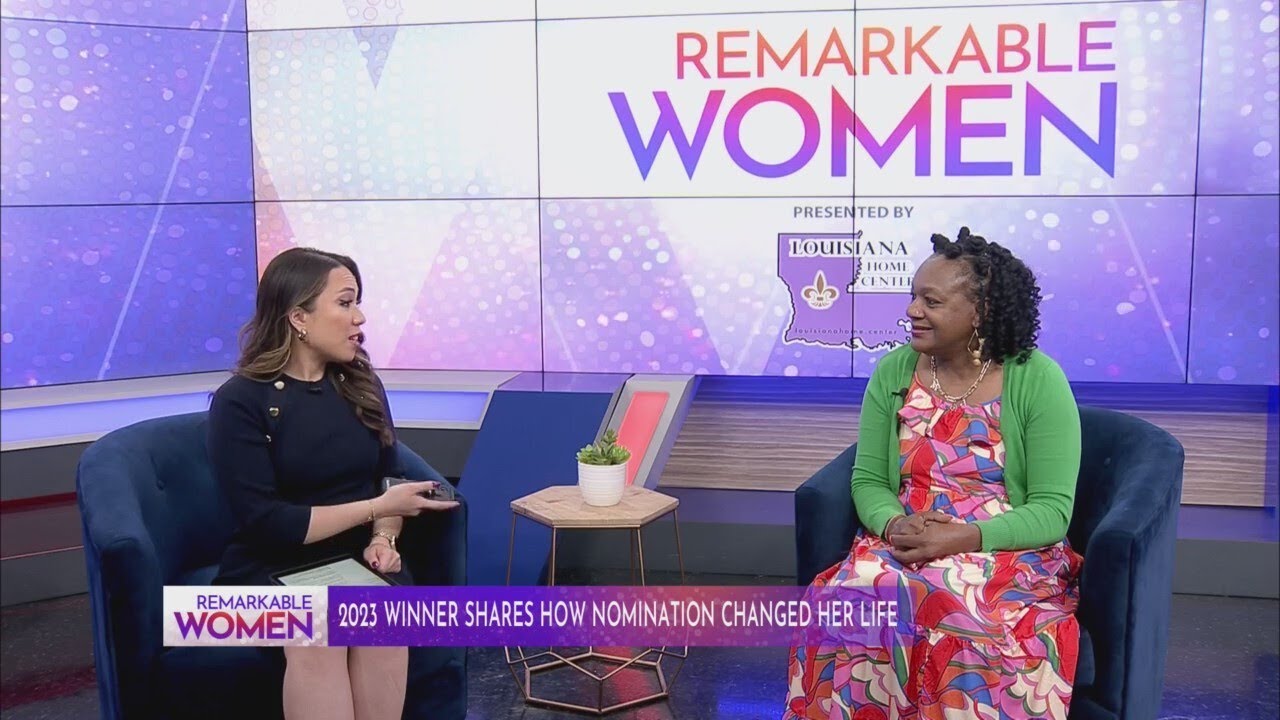 "Remarkable Women" winner shares how nomination changed her life - YouTube