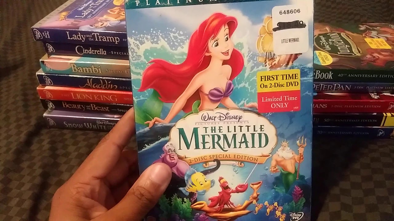My Walt Disney Platinum Edition DVD Collection Part Two - YouTube