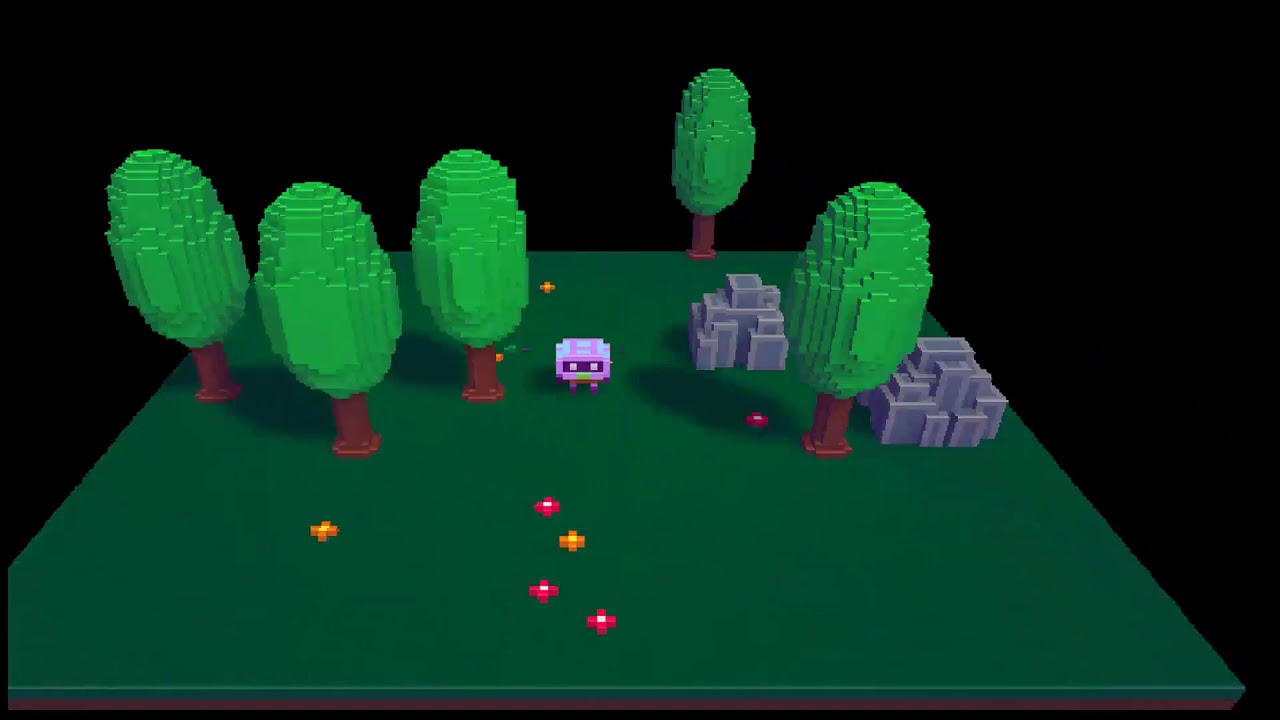 FIVE STONES FROM HOME VOXATRON Fantasy Virtual Console Lexaloffle Games ...