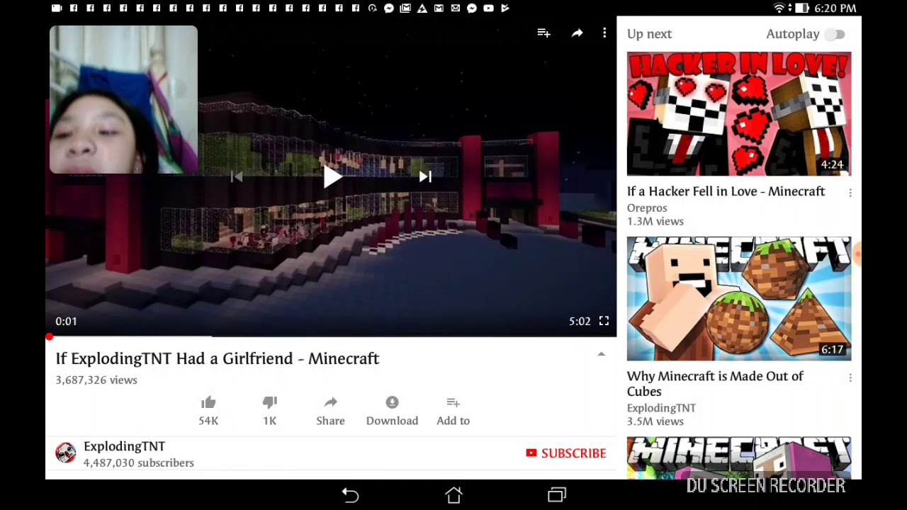 reacting to explodingtnt video - YouTube