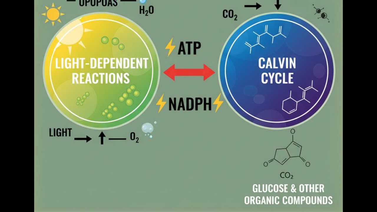 Light Reaction ETC and Calvin Cycle - YouTube