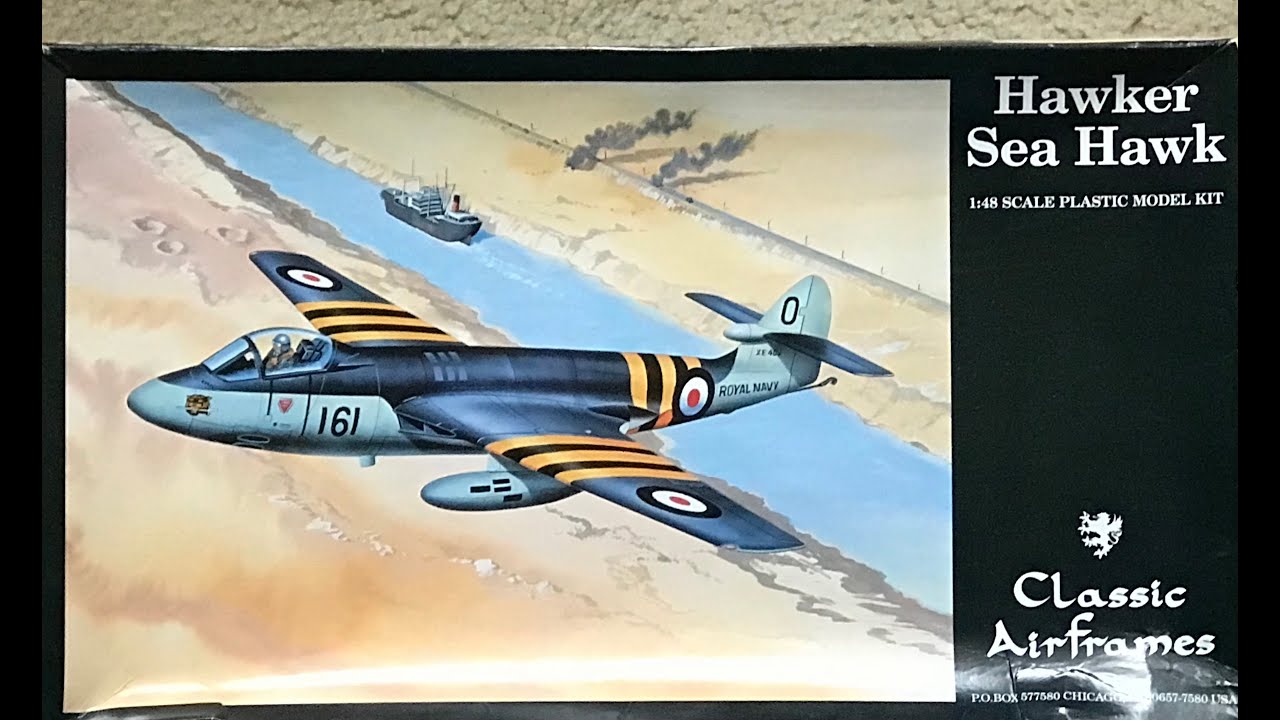 Rare Classic Airframes 1/48 Seahawk Model review.(Short-16m). - YouTube