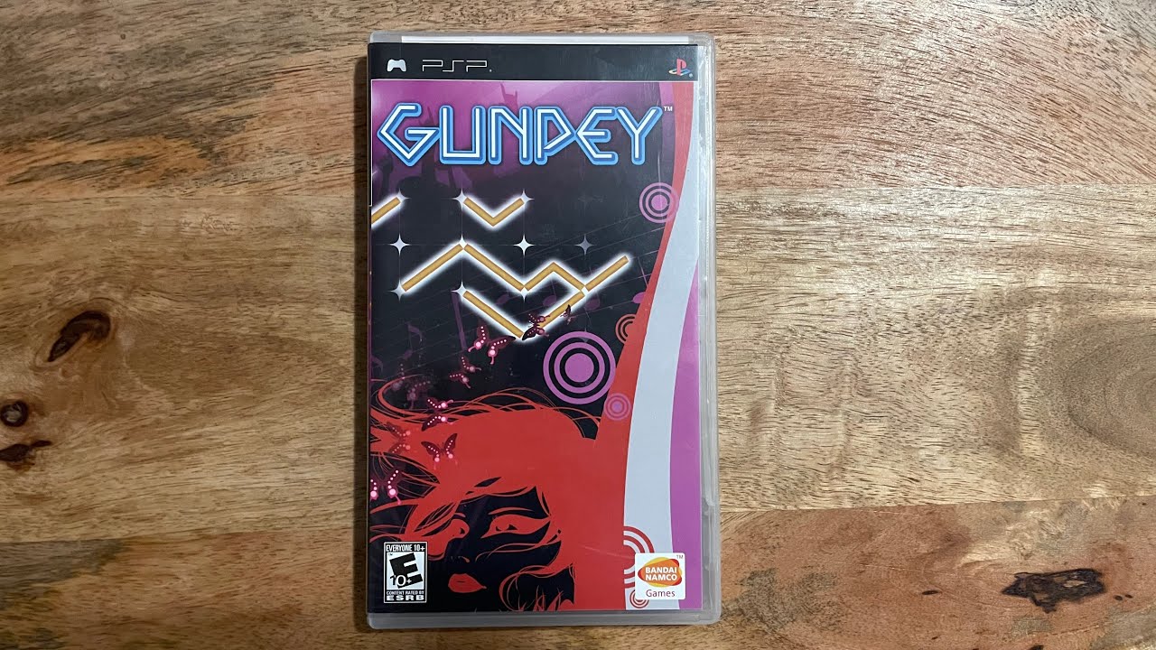 Gunpey 線條方塊 美版 PSP 實體試玩 - YouTube