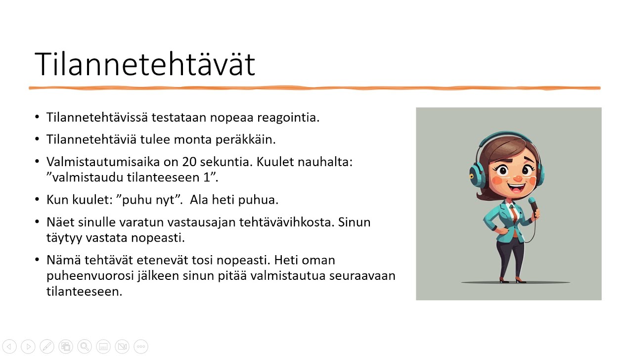 YKI-treenit, puhumisen osakoe, osa 2 - YouTube