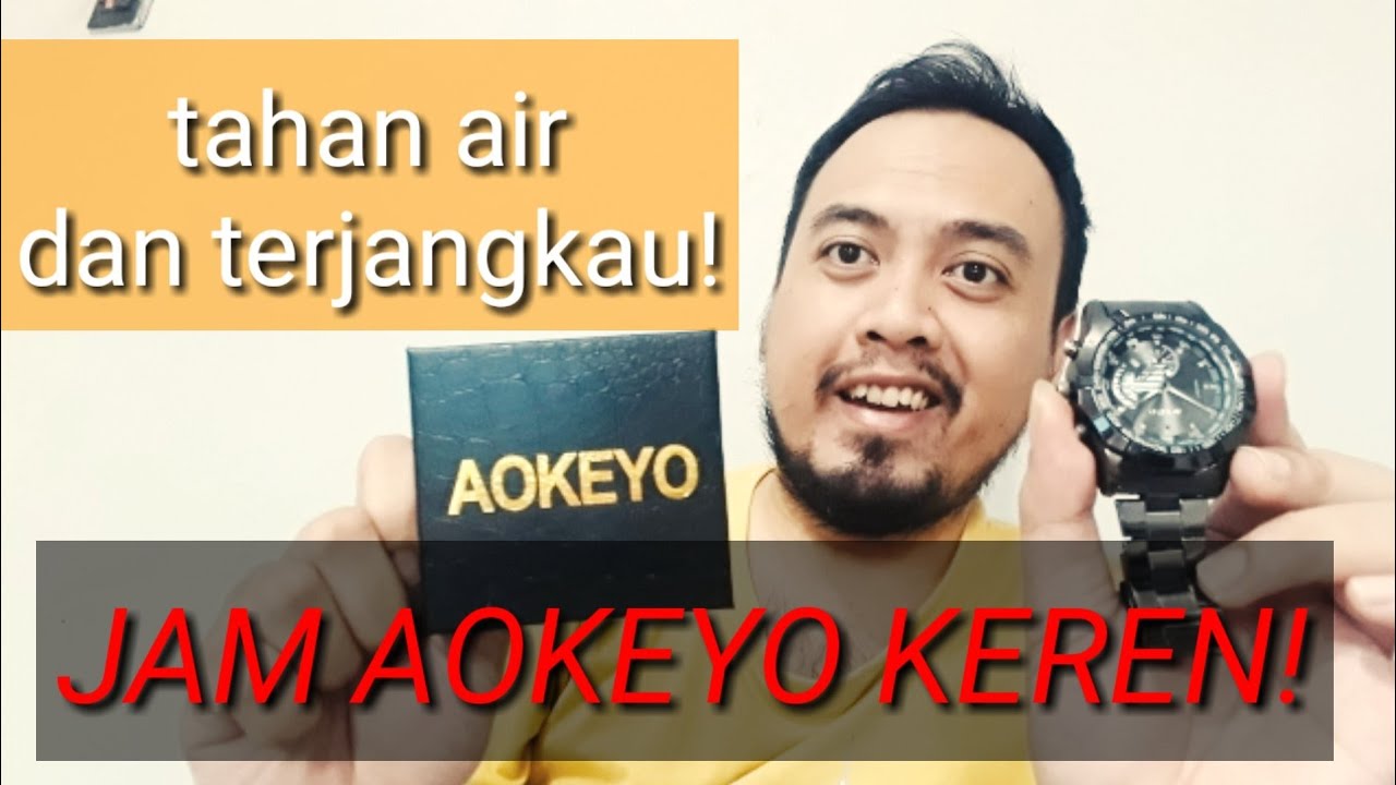 JAM TANGAN HARGA TERJANGKAU+TAHAN AIR (Jam AOKEYO) - YouTube