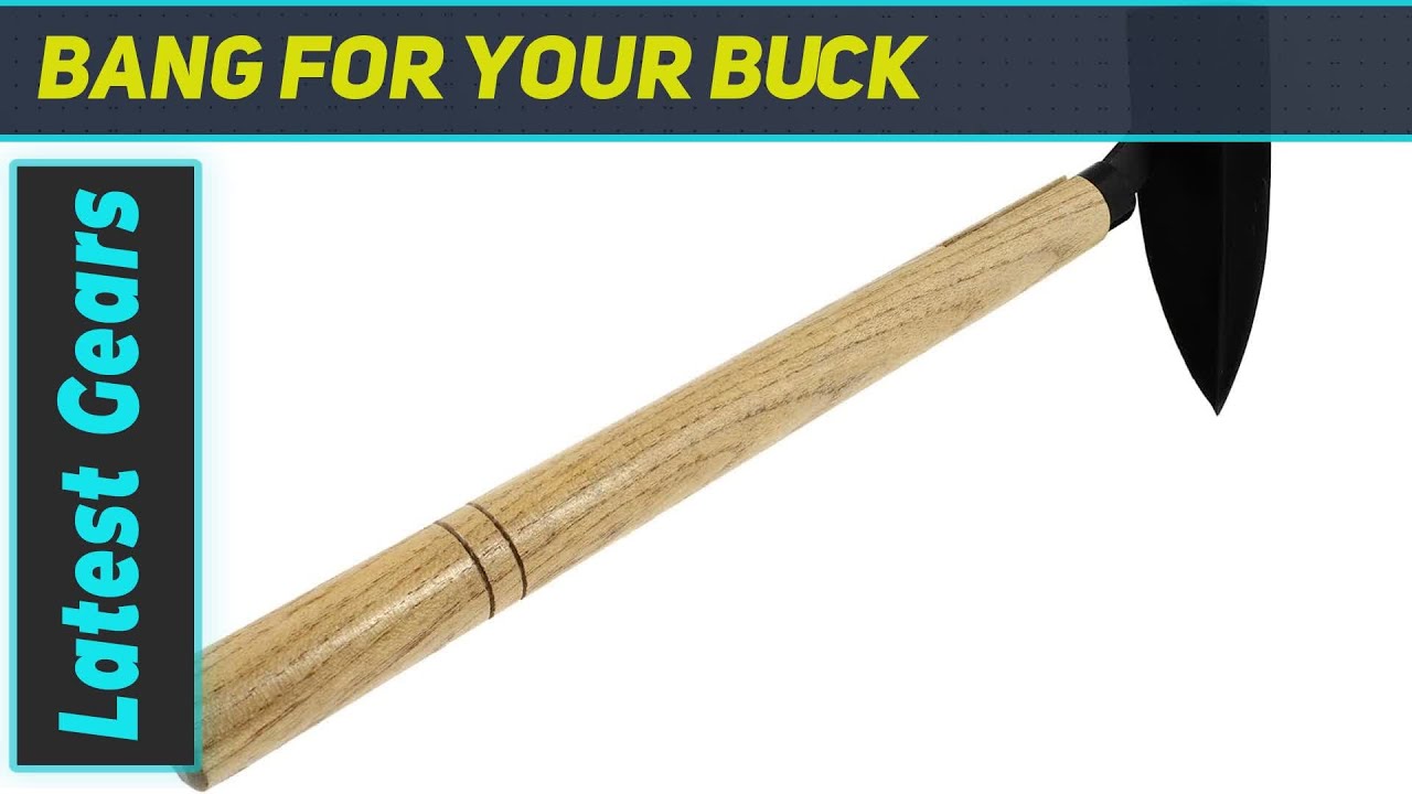 1pc Triangular Wood Hoe: The Best Tool for Effortless Gardening - YouTube